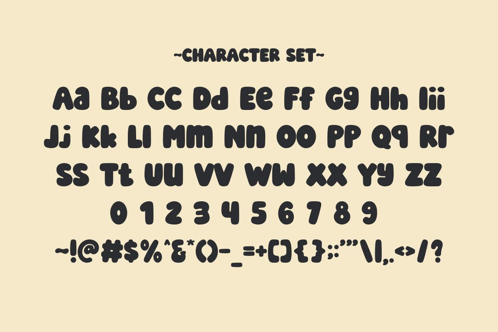 Vintage Charm - Retro Bubble Font - So Fontsy