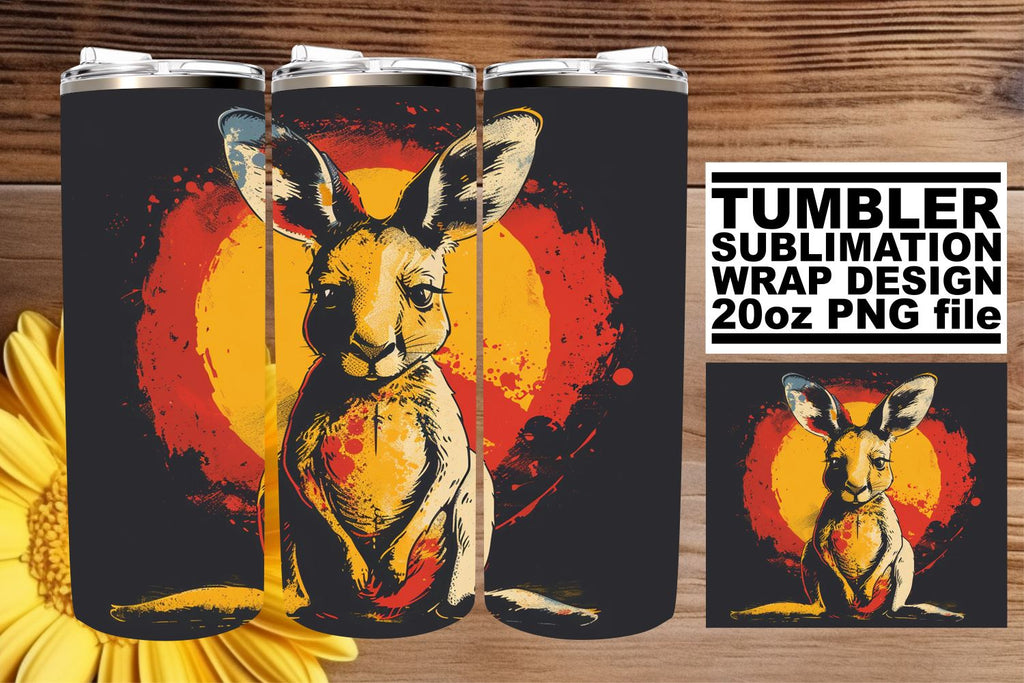 Vintage Creature Comforts Tumbler Wrap, Retro Sublimation Design, 20oz ...