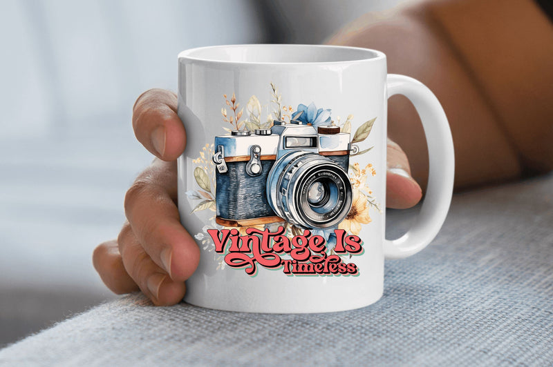 Vintage is Timeless Sublimation Design - So Fontsy