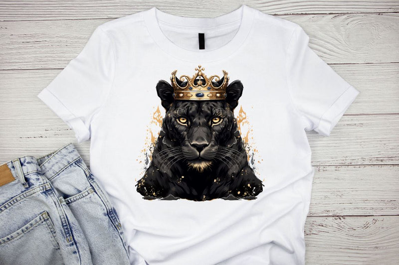 Watercolor Gothic Princess and Panther Bundle - So Fontsy