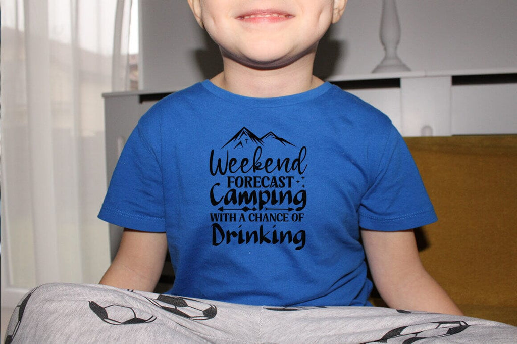 Weekend forecast camping with a chance of drinking SVG Design - So Fontsy