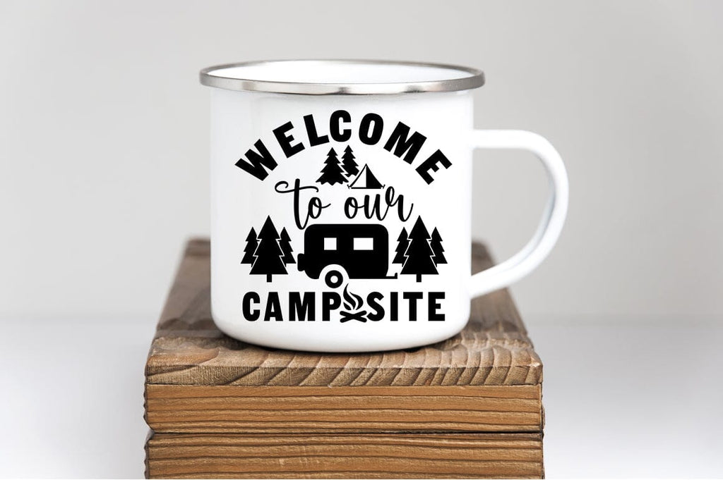 Welcome to our campsite SVG Design - So Fontsy
