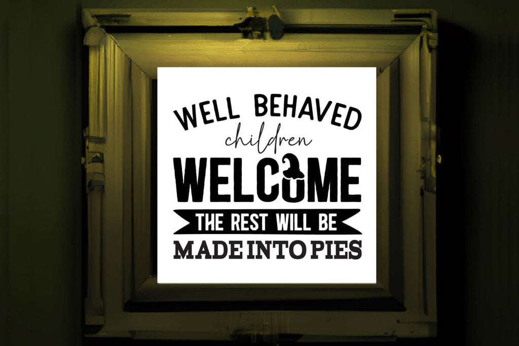 Well behaved children welcome - So Fontsy