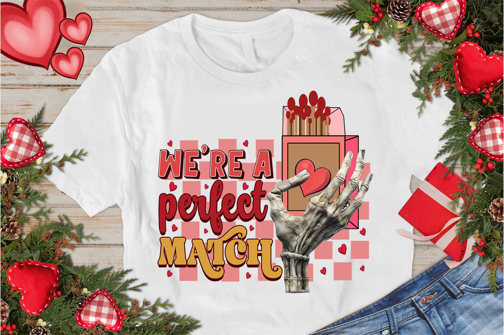 Were a perfect match PNG Design - So Fontsy