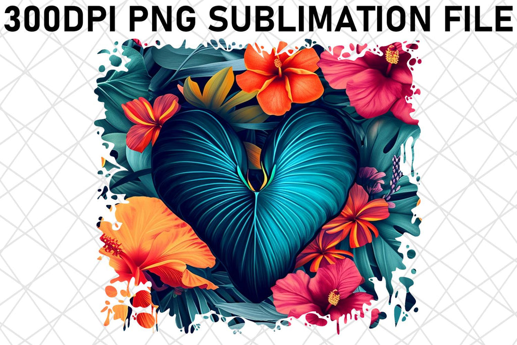 Whimsical Flower Pattern Art - So Fontsy