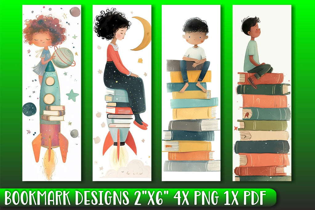 Whimsical Sublimation Art with Child Characters - So Fontsy