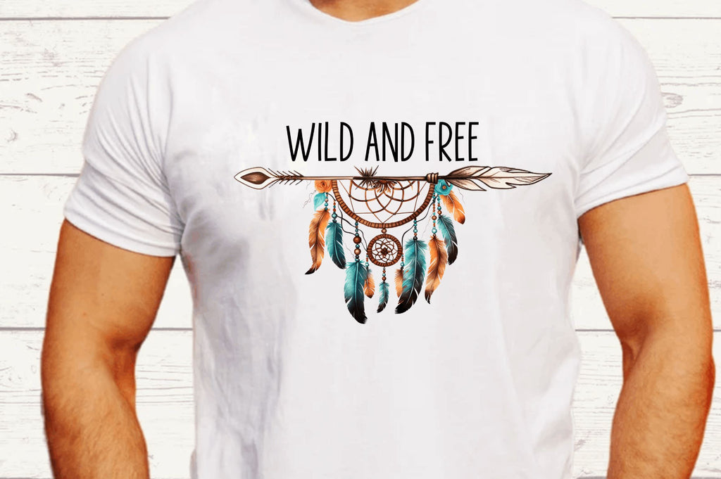 Wild and free Sublimation Design - So Fontsy