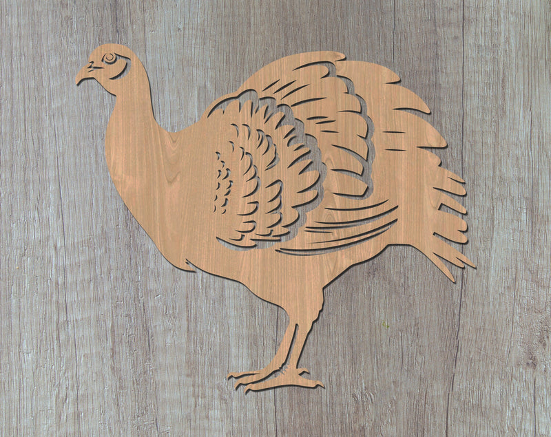 Wild Turkey Laser SVG Cut File, Wild Turkey Glowforge File, Wild Turkey ...