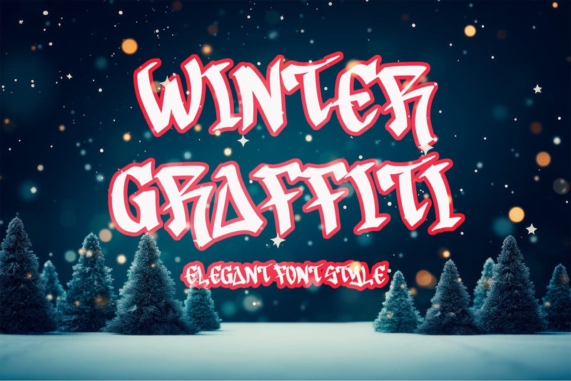 Winter Graffiti - So Fontsy