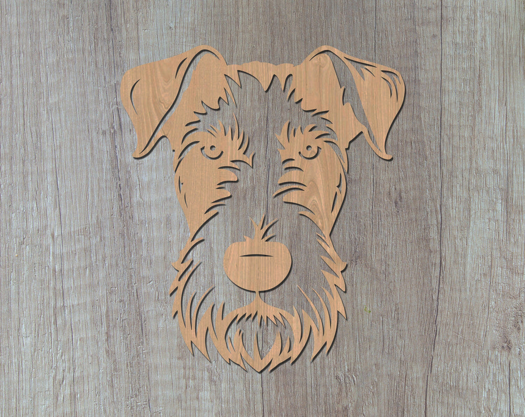 Wire Fox Terrier Laser SVG Cut File, Wire Fox Terrier Glowforge File ...