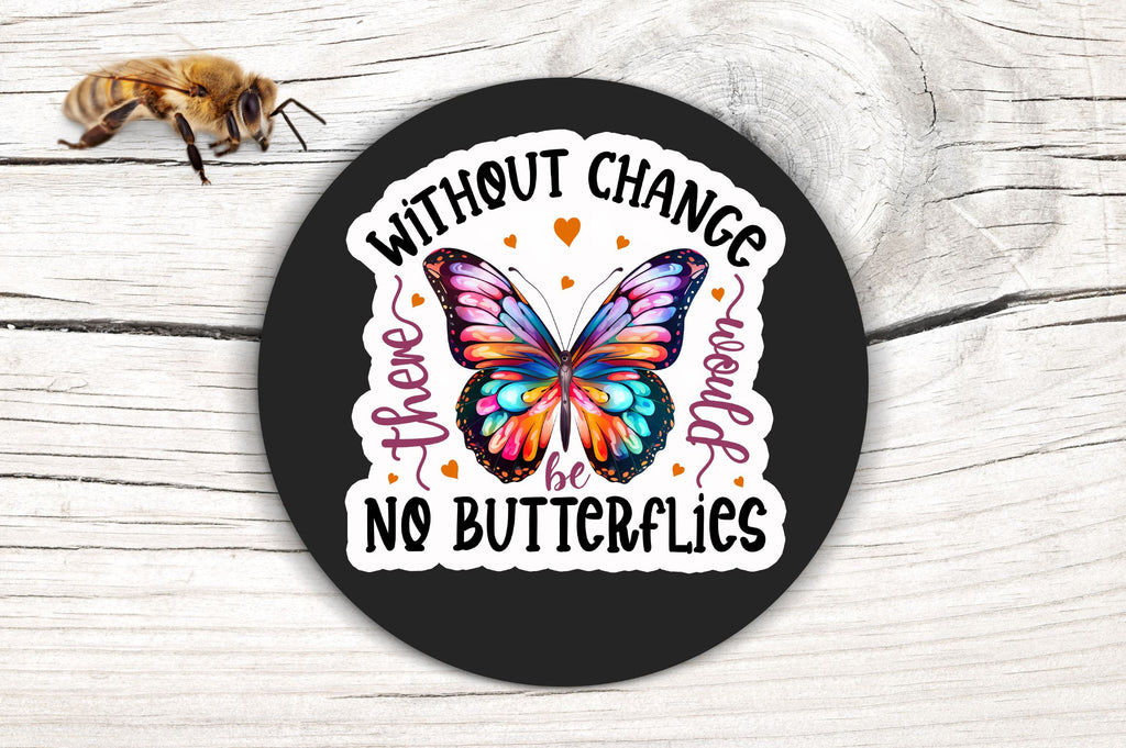 Without Change Sticker Design - So Fontsy