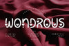 Wondrous - Display Font - So Fontsy