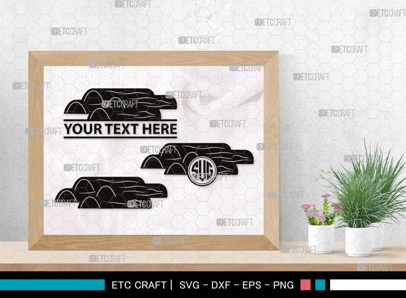 Wood Log Monogram, Wood Log Silhouette, Wood Log SVG, Wood Svg, Tree ...