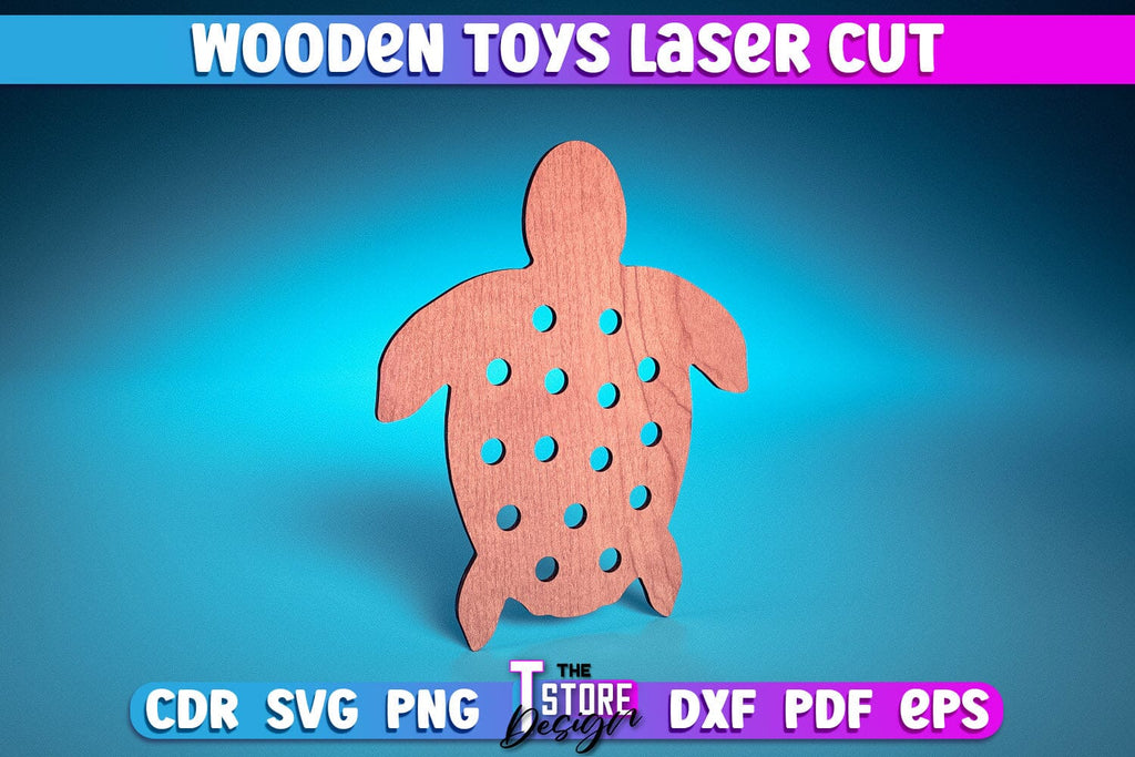 Wooden Toys Laser Cut | Toys Laser Cut Design | CNC Files - So Fontsy
