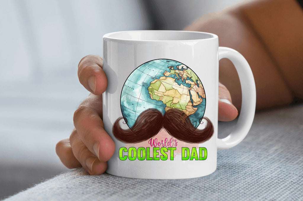 Worlds coolest dad Sublimation Design - So Fontsy