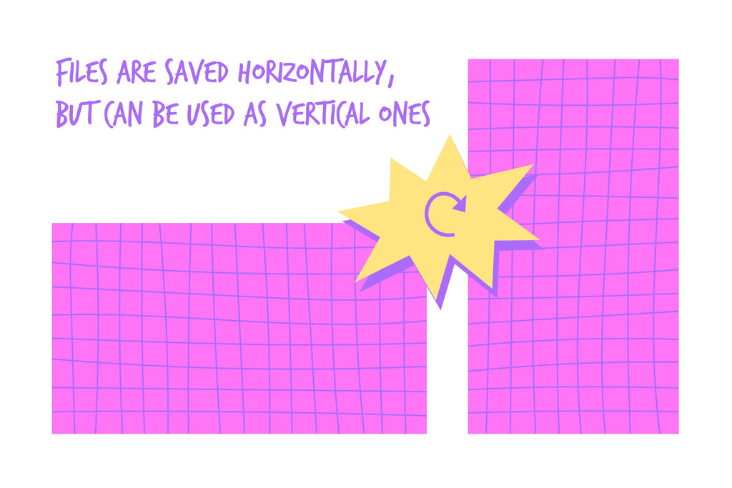 Y2K Colorful Grid Backgrounds - So Fontsy