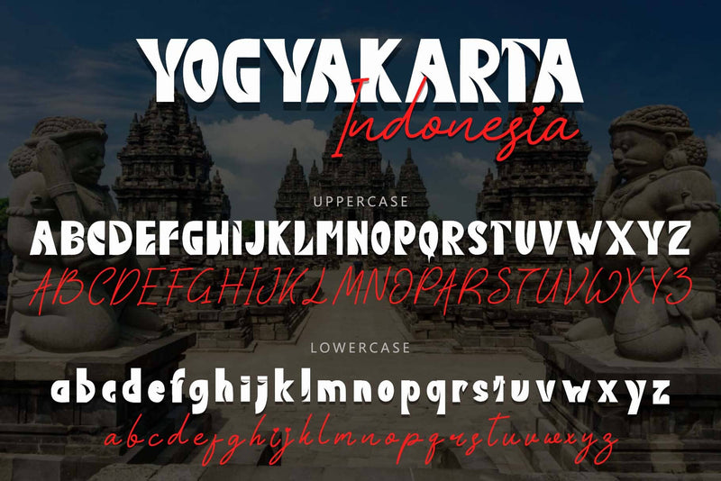 Yogyakarta Indonesia - So Fontsy