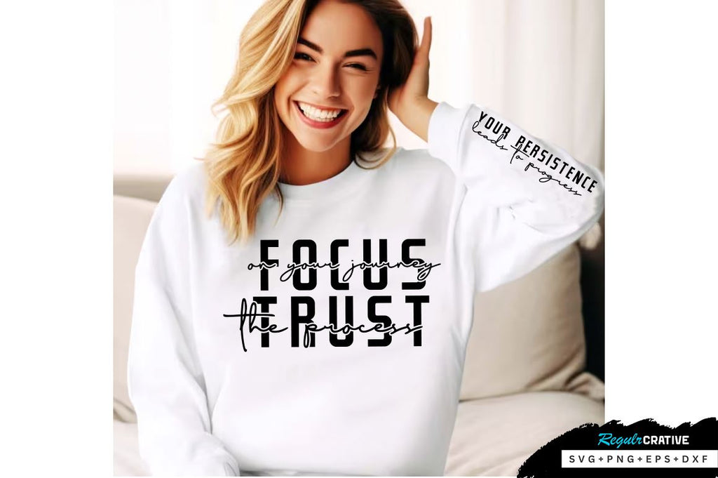 Your persistence leads to progress Sleeve SVG Design, Inspirational ...