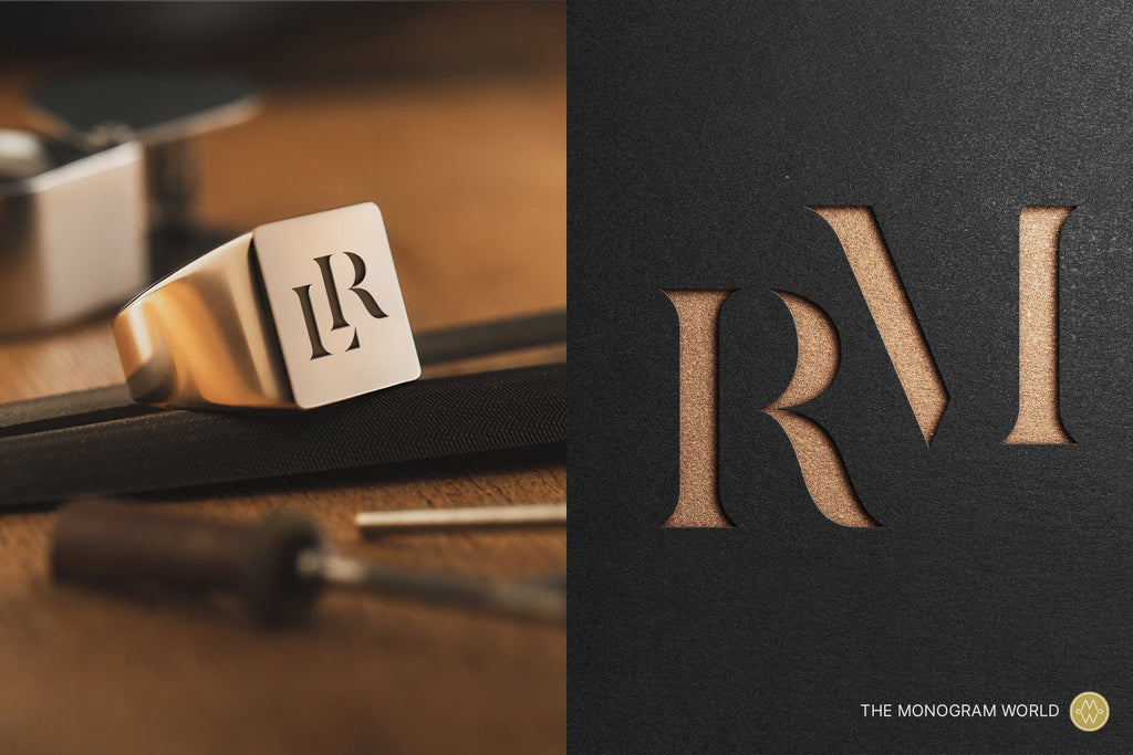 Zerifa – Stencil Serif Monogram Font - So Fontsy
