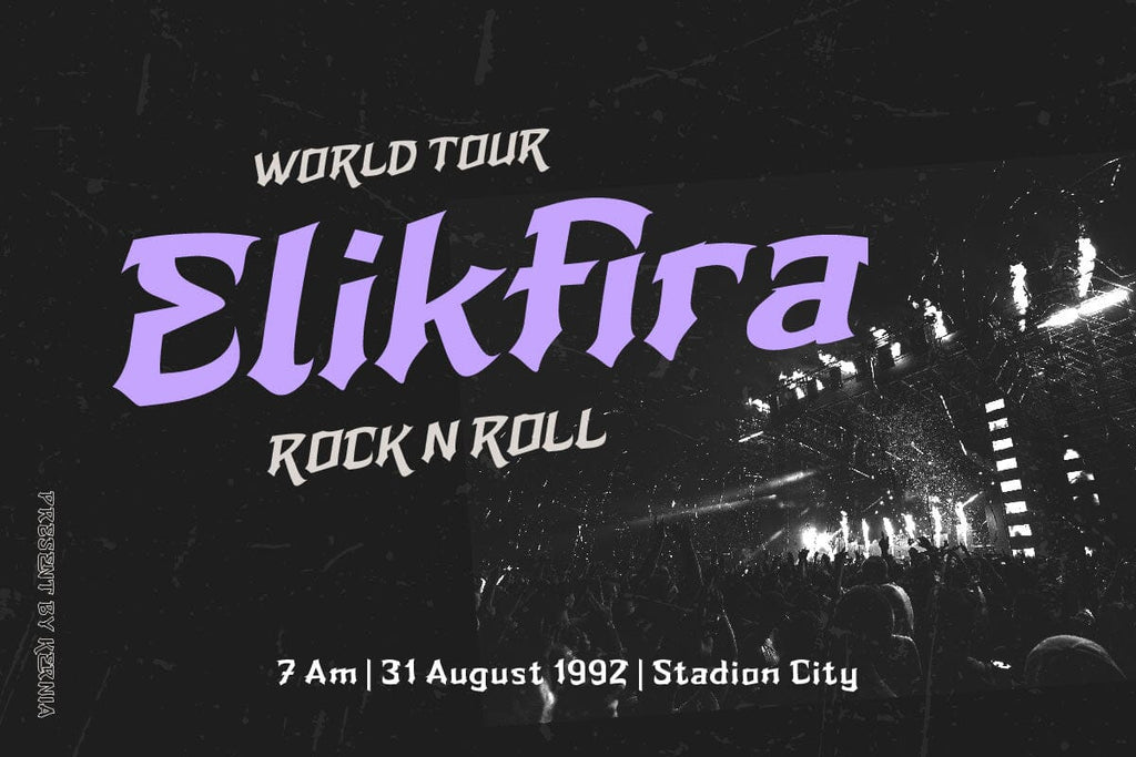 Zieruk - Black Metal Font - So Fontsy