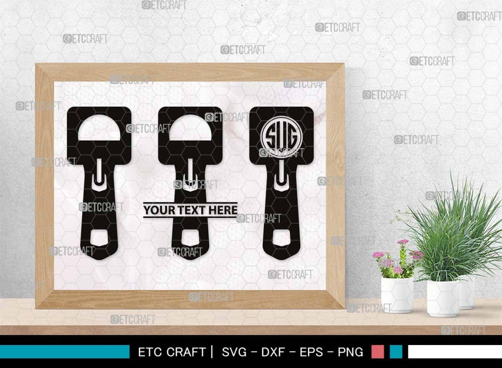 Zipper Monogram, Zipper Silhouette, Zipper SVG Bundle, Black Zipper Svg ...