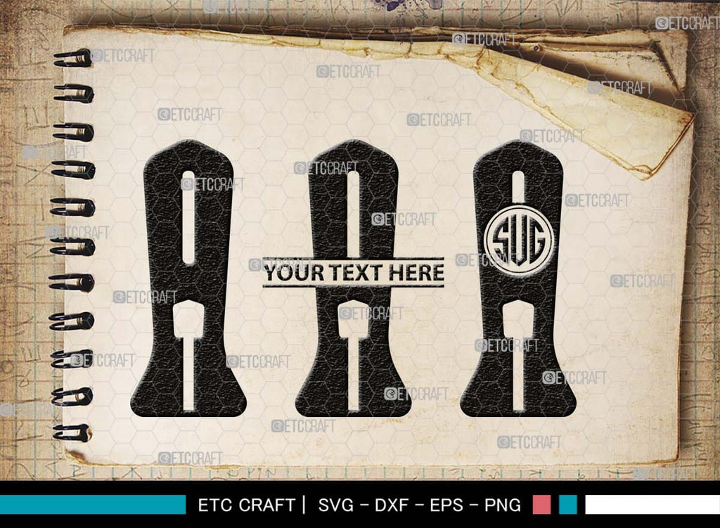 Zipper Monogram, Zipper Silhouette, Zipper SVG Bundle, Black Zipper Svg ...