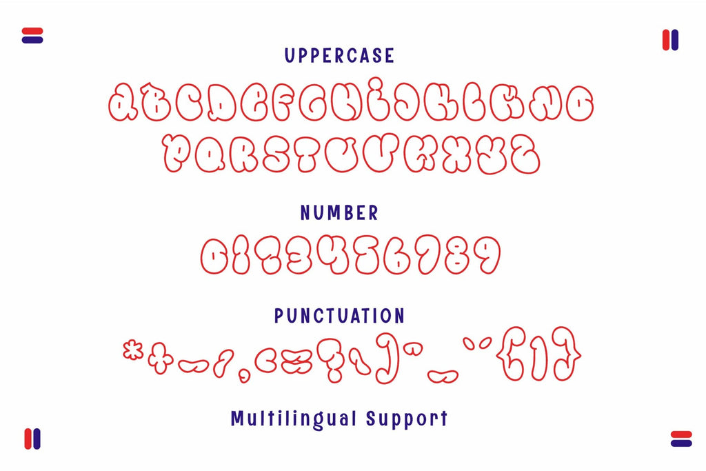 Zybo Pop - A bulb, Balloon, Chubby Graffiti Font - So Fontsy