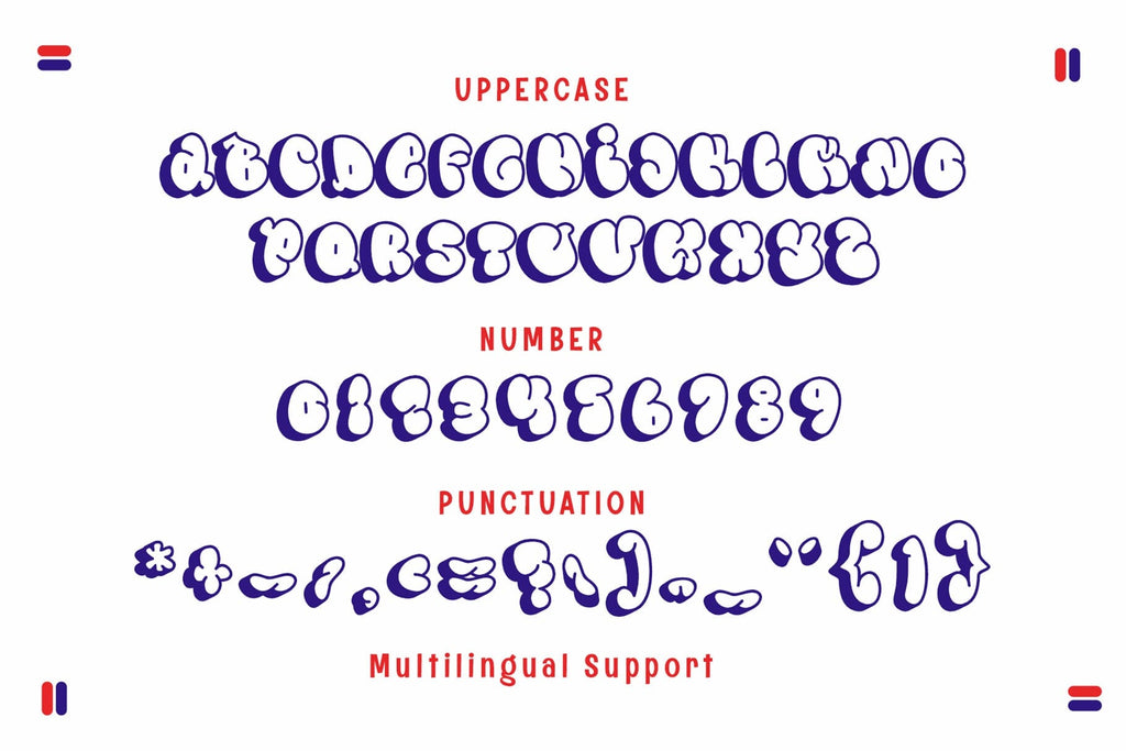 Zybo Pop - A bulb, Balloon, Chubby Graffiti Font - So Fontsy