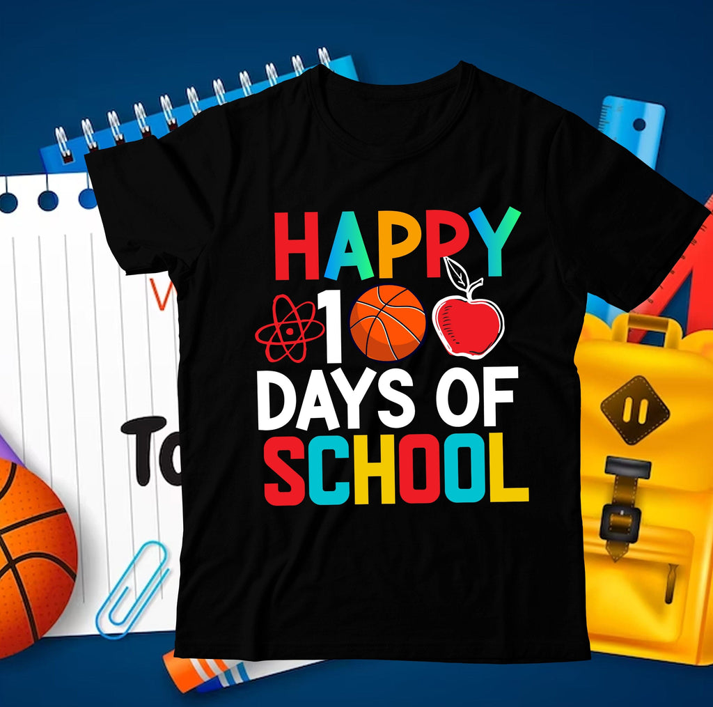 100 Days of School Bundle, Happy 100 Days of School SVG Bundle, Happy ...
