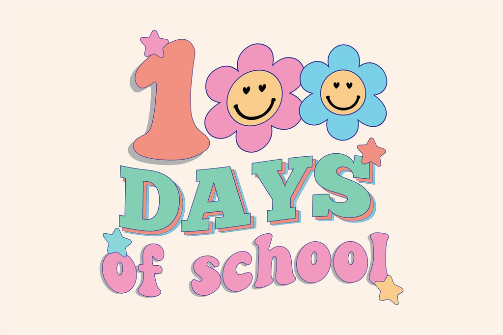 100 Days Of School - So Fontsy