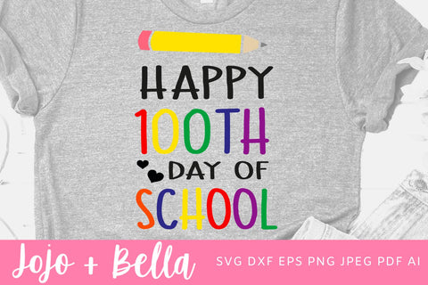 100 Days of School Svg, 100 Days Svg, 100th Day of School Svg, School ...