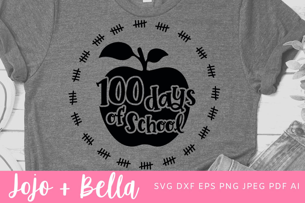 100 Days of School Svg, Teacher Svg, 100th Day of School Svg, School ...