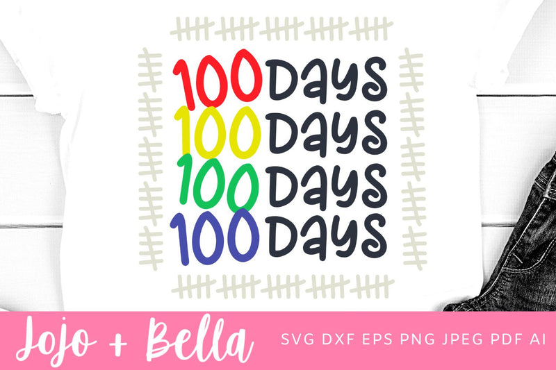 100 Days of School Svg, Teacher Svg, 100th Day of School Svg, School ...