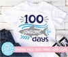 100 Jawsome Days | 100th Day of School SVG Cut File - So Fontsy