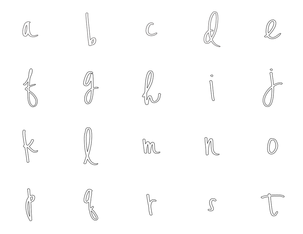 100 Single Line Design Bundle by Heidi Swapp | So Fontsy