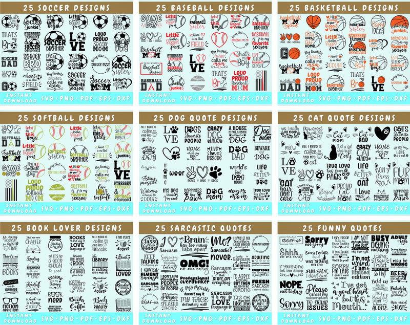 1000+ SVG Quotes Bundle, Big Quotes SVG Bundle, SVG Sayings, SVG ...