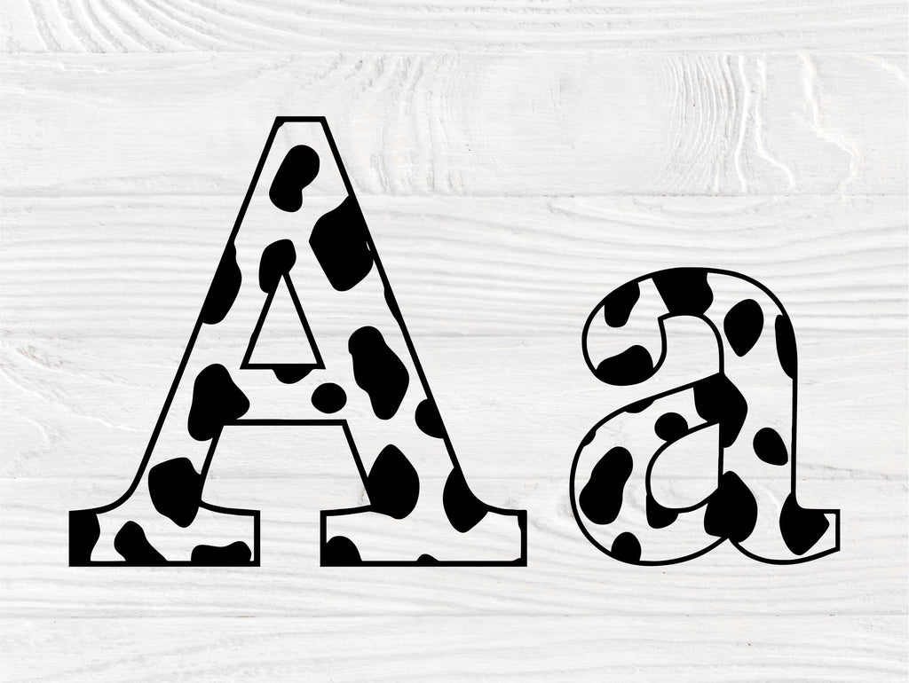 101 Dalmatians Font SVG | Dalmatians Alphabet Cut Files | Dalmatians ...