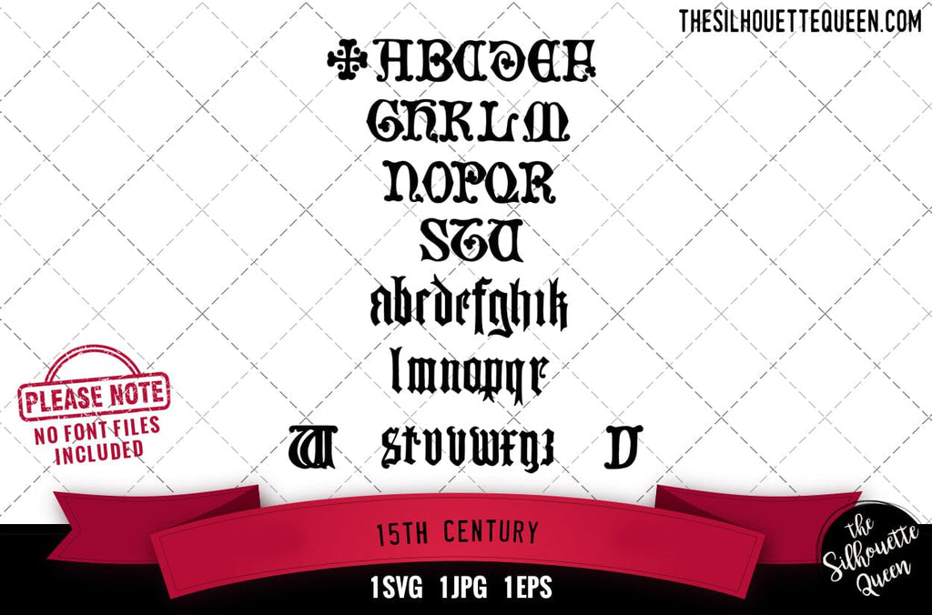 15th Century alphabets - ABC letters - So Fontsy
