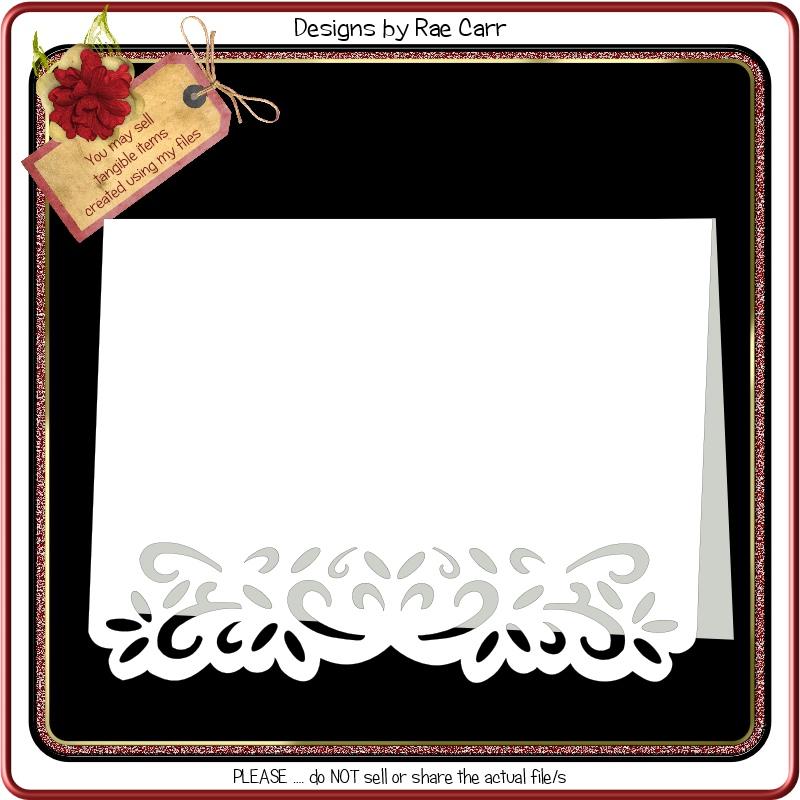 193 Border Edge Card - So Fontsy