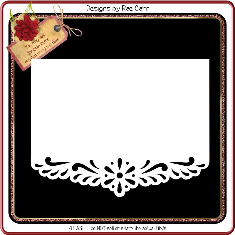 198 Border Edge Card - So Fontsy