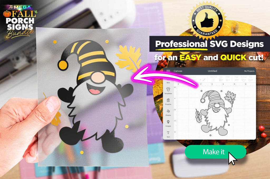 20 FALL Porch Signs Bundle | SVG Vertical Bundle | BEST SELLER - So Fontsy