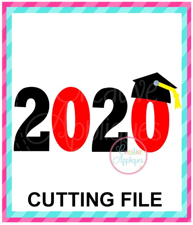 2020 Graduation Cut File - So Fontsy
