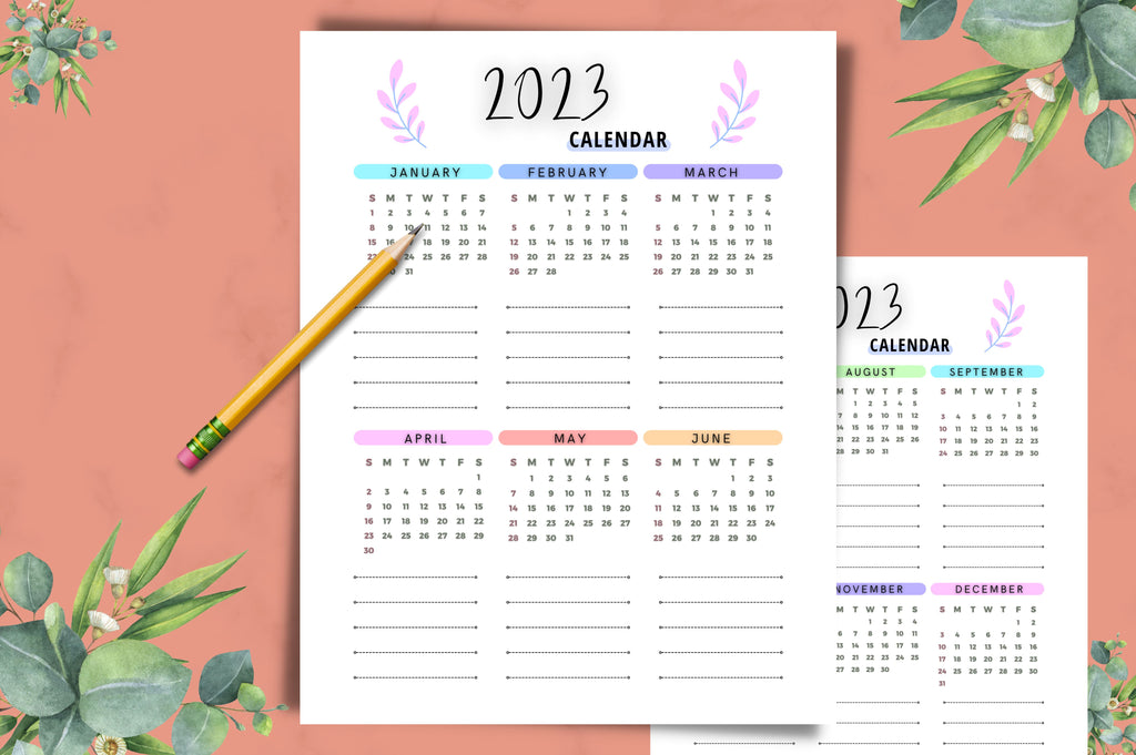 2022, 2023, 2024 Calendar, Agenda - So Fontsy