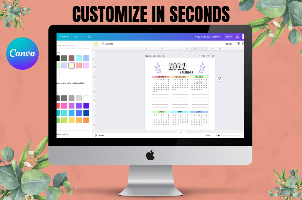 2022, 2023, 2024 Calendar, Agenda - So Fontsy