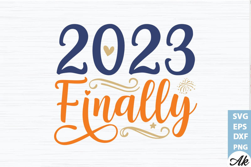 2023 Finally SVG - So Fontsy