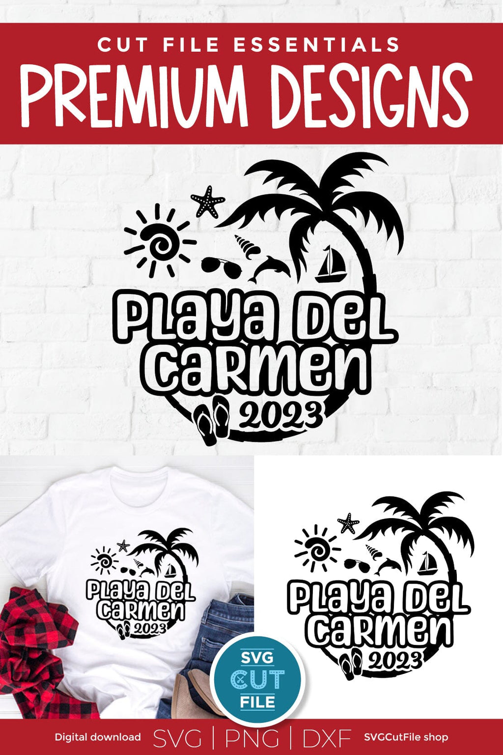 2023 Playa Del Carmen svg - Playa Del Carmen Mexico Vacation or Trip ...