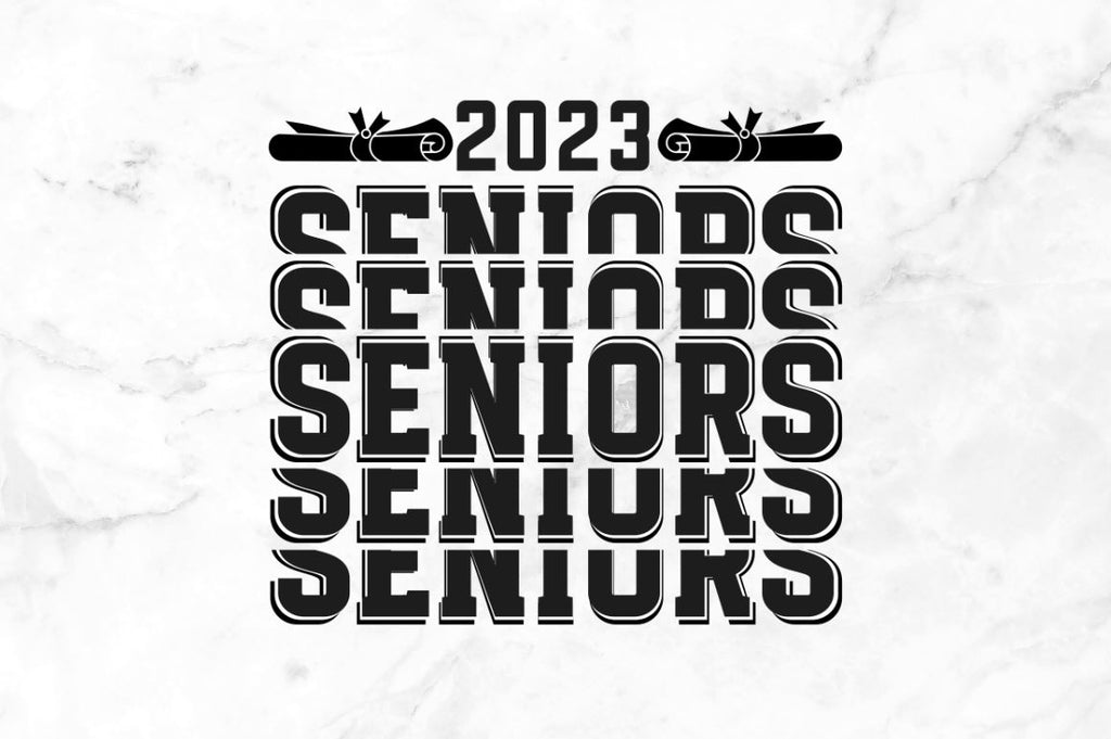 2023 seniors SVG - So Fontsy