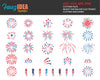 30 4th of July Fireworks SVG, Fireworks SVG, Independence Day Svg ...