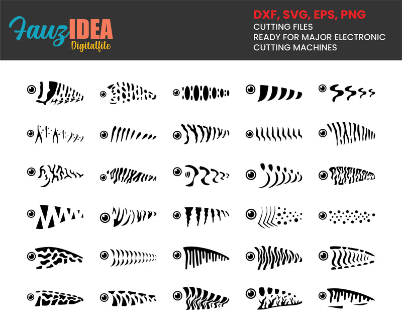 30 Fishing Lure Bundle SVG, Lure svg print, Fishing Lure Tumbler Svg ...