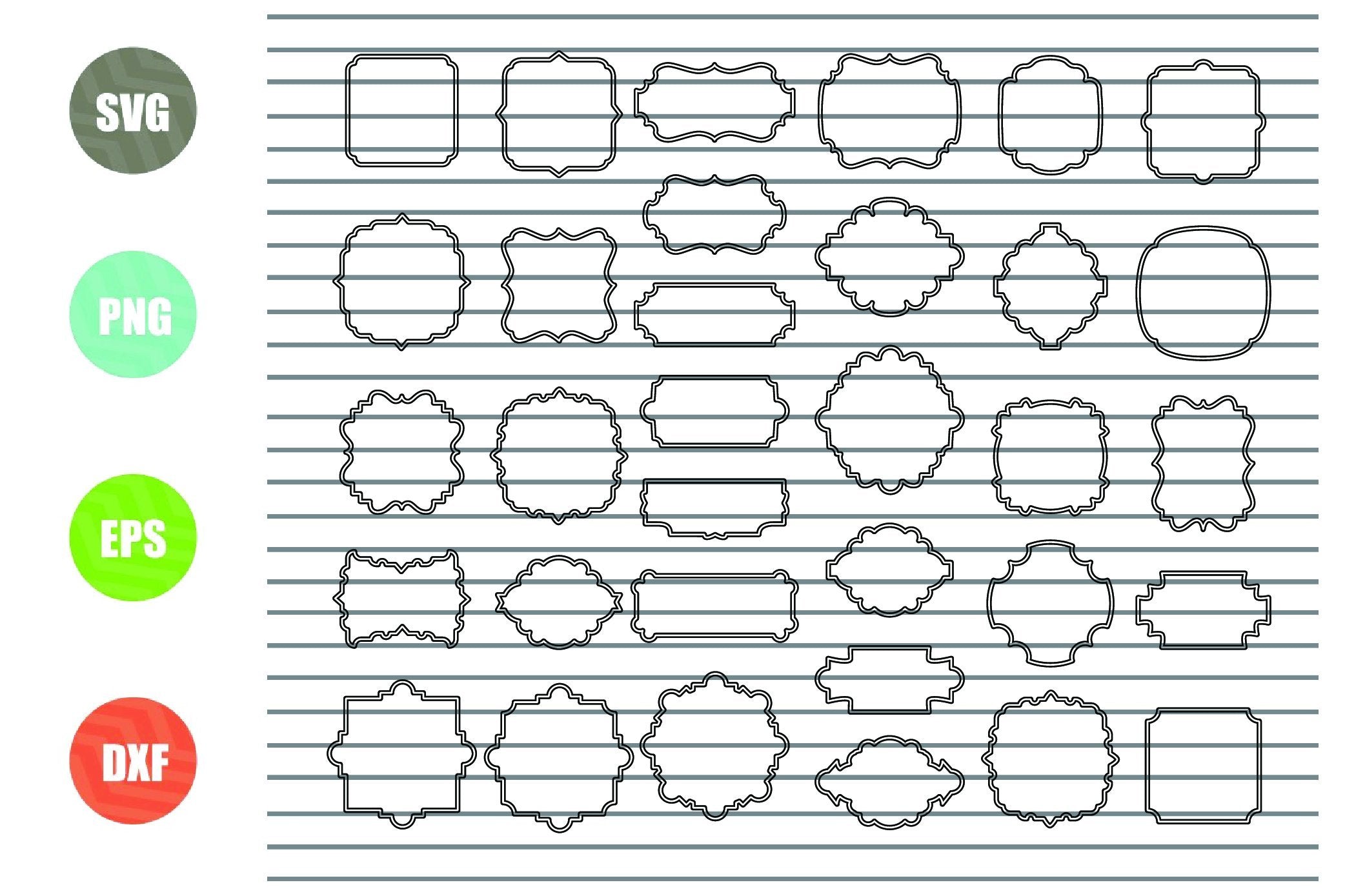 33 Styles Label Ourline Svg, Tag Shapes SVG, Label Shapes SVG, Label s ...